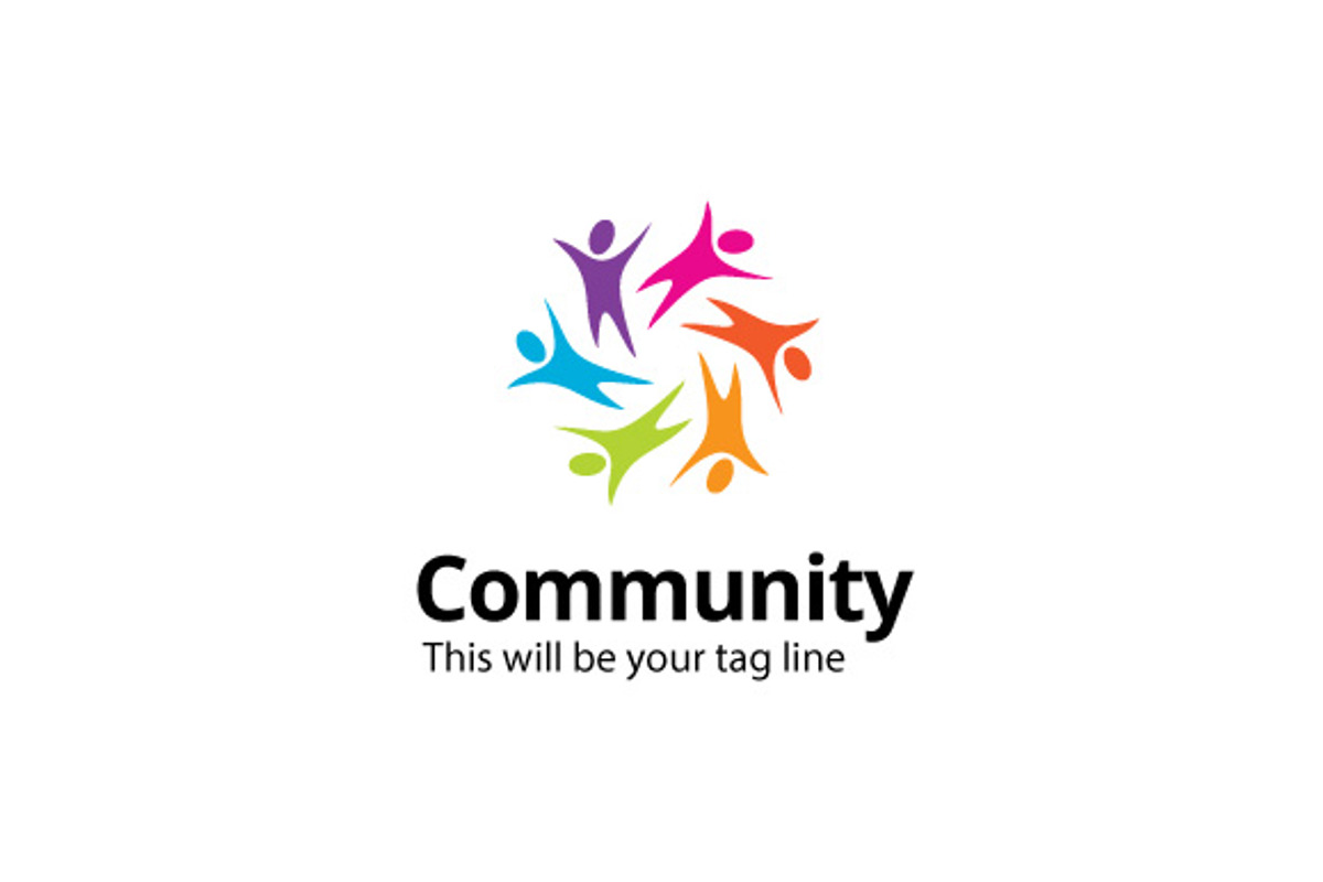 Community Logo Template, a Branding & Logo Template by The Branding Fusion