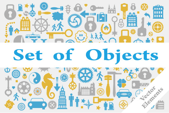 Set of vector objects