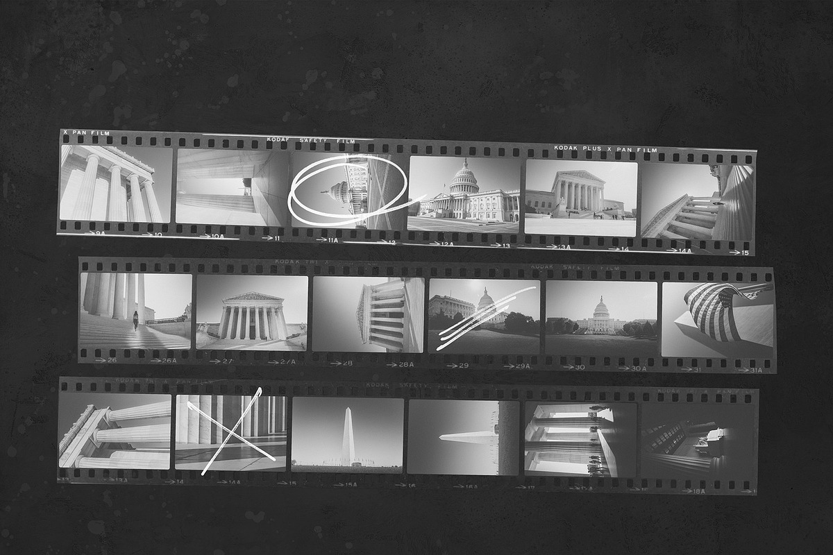 Contact Negative Sheet PSD Mockup, a Product Mockup by Will Rust