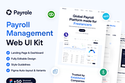 Payrole - Payroll Management UI kit, an UI Kit Template by dhuhacreative