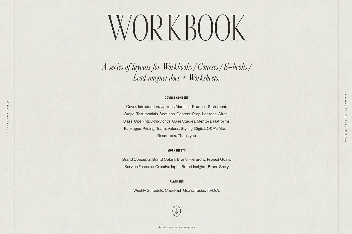 Workbook Creator