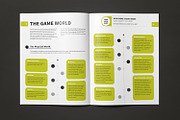Game Design Document Template, a Brochure Template by Hues of Hodges