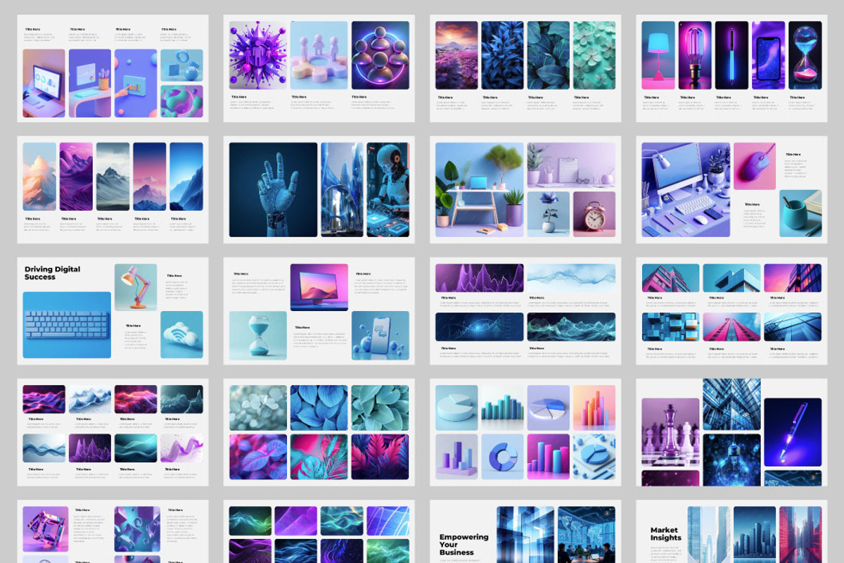 Business Deck Animated Presentation, a Presentation Template by Abert