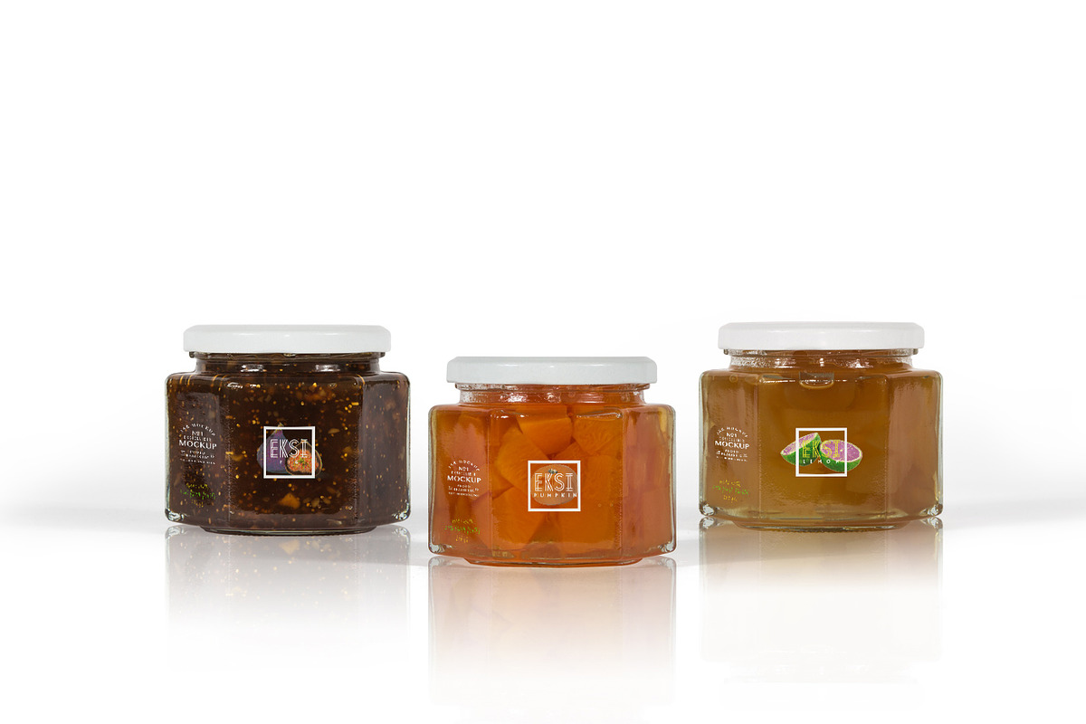Jar Packaging Mockup Package, a Product Mockup by eksiellibir