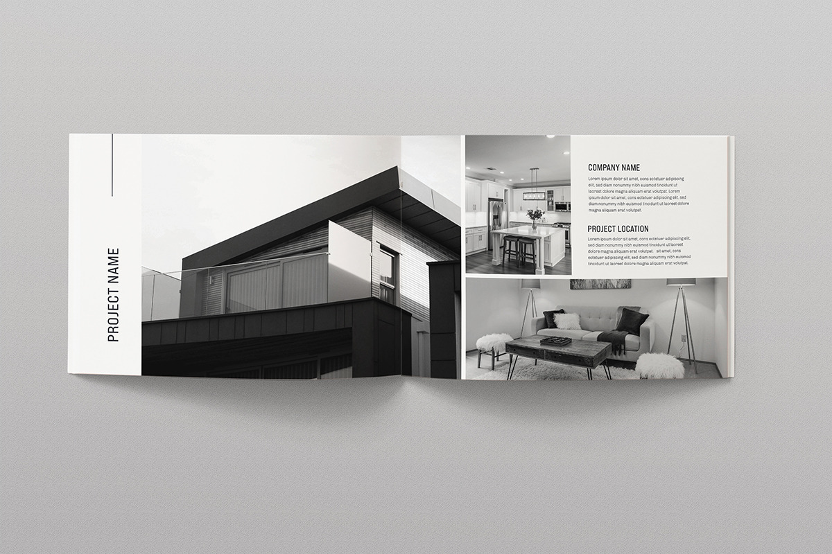 Horizontal Portfolio Template