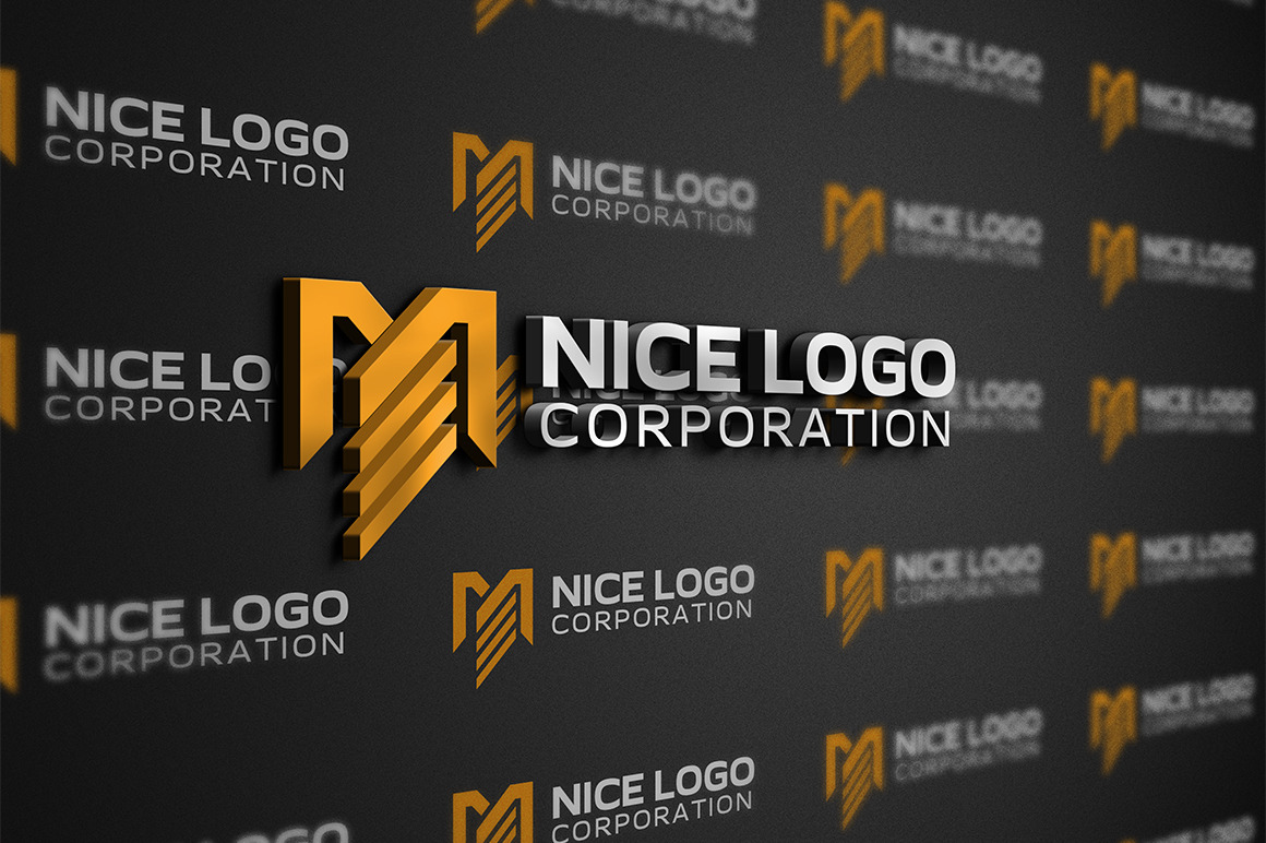 me logo, a Branding & Logo Template by Indigo Graphic Shop