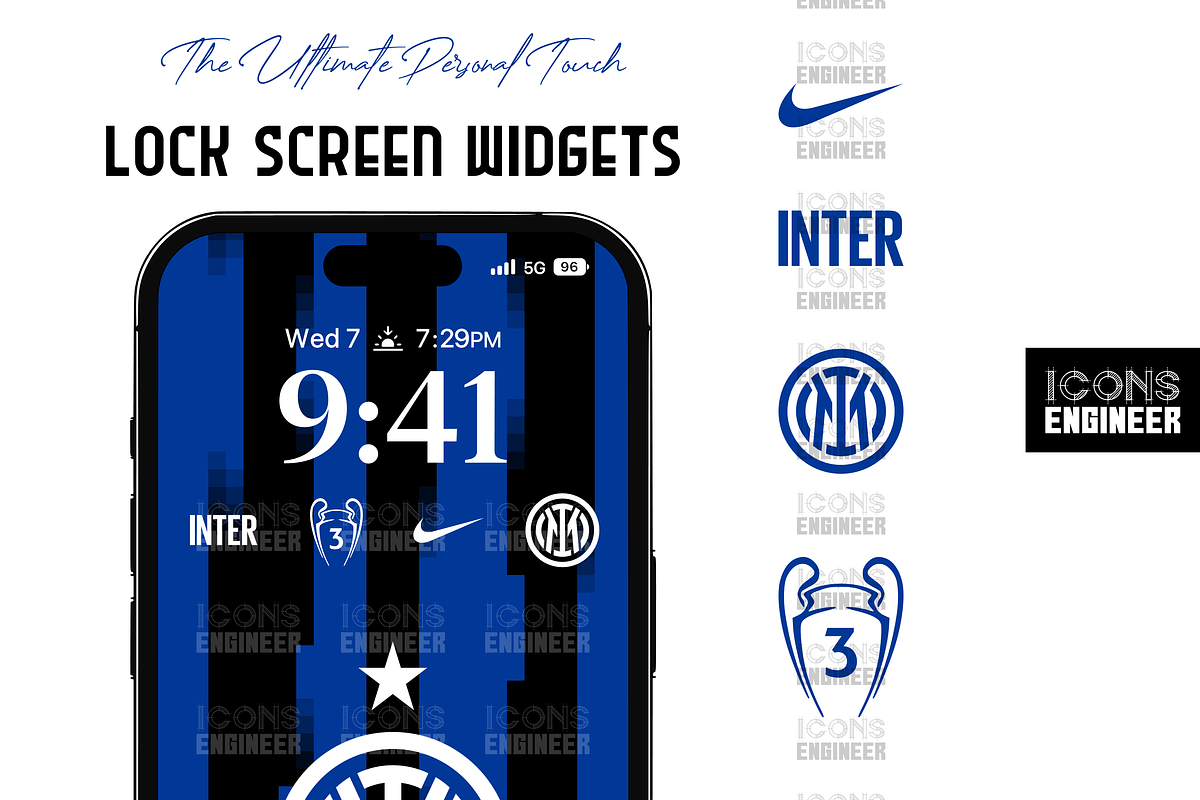 Inter 23/24 Theme Pack | Home Kit, an Icon by IconsEngineer