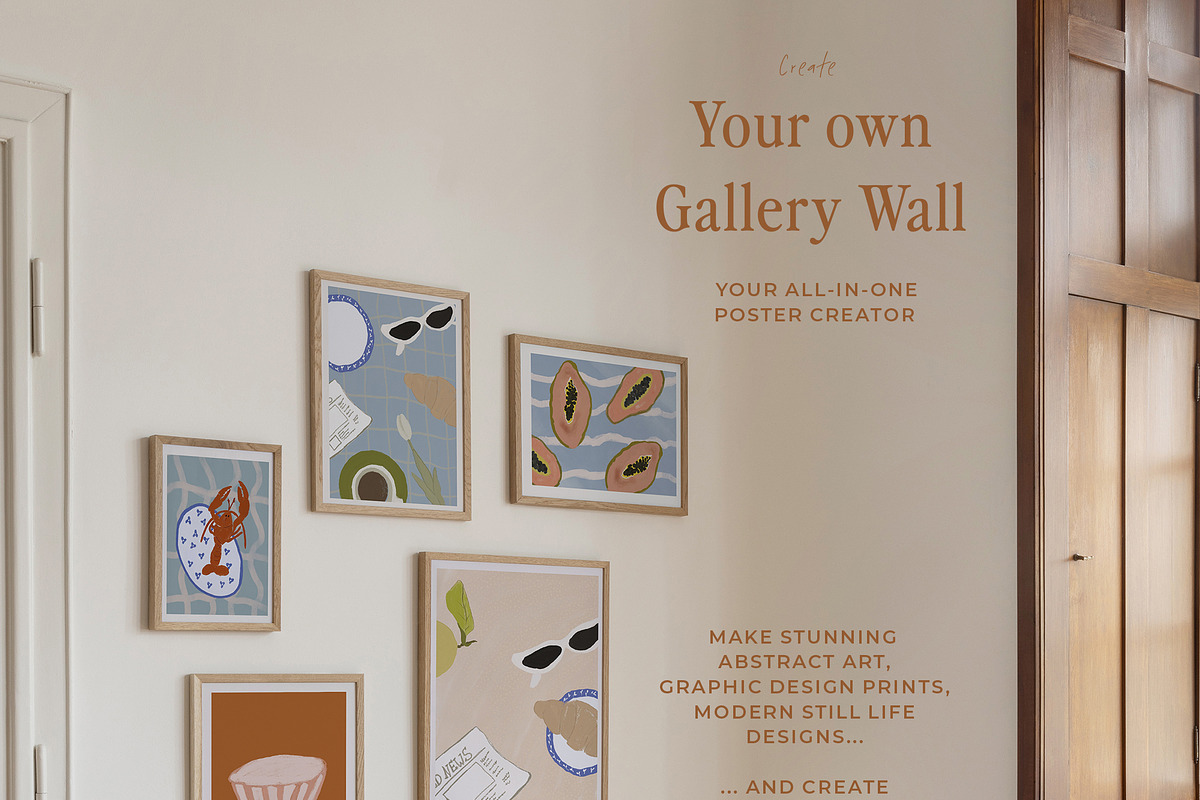 Modern Still Life & Poster Creator