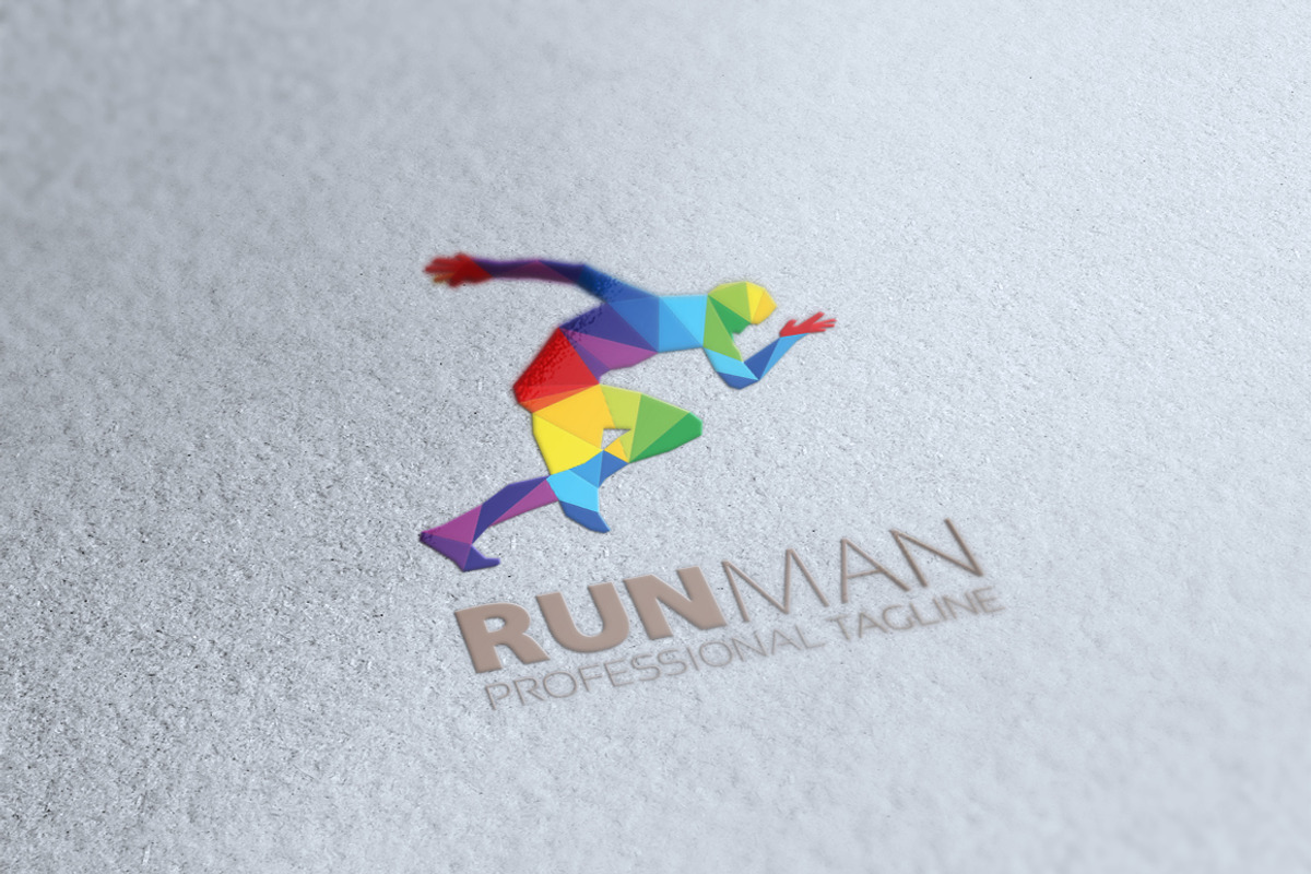 Running Man Logo, a Branding & Logo Template by essegraphic