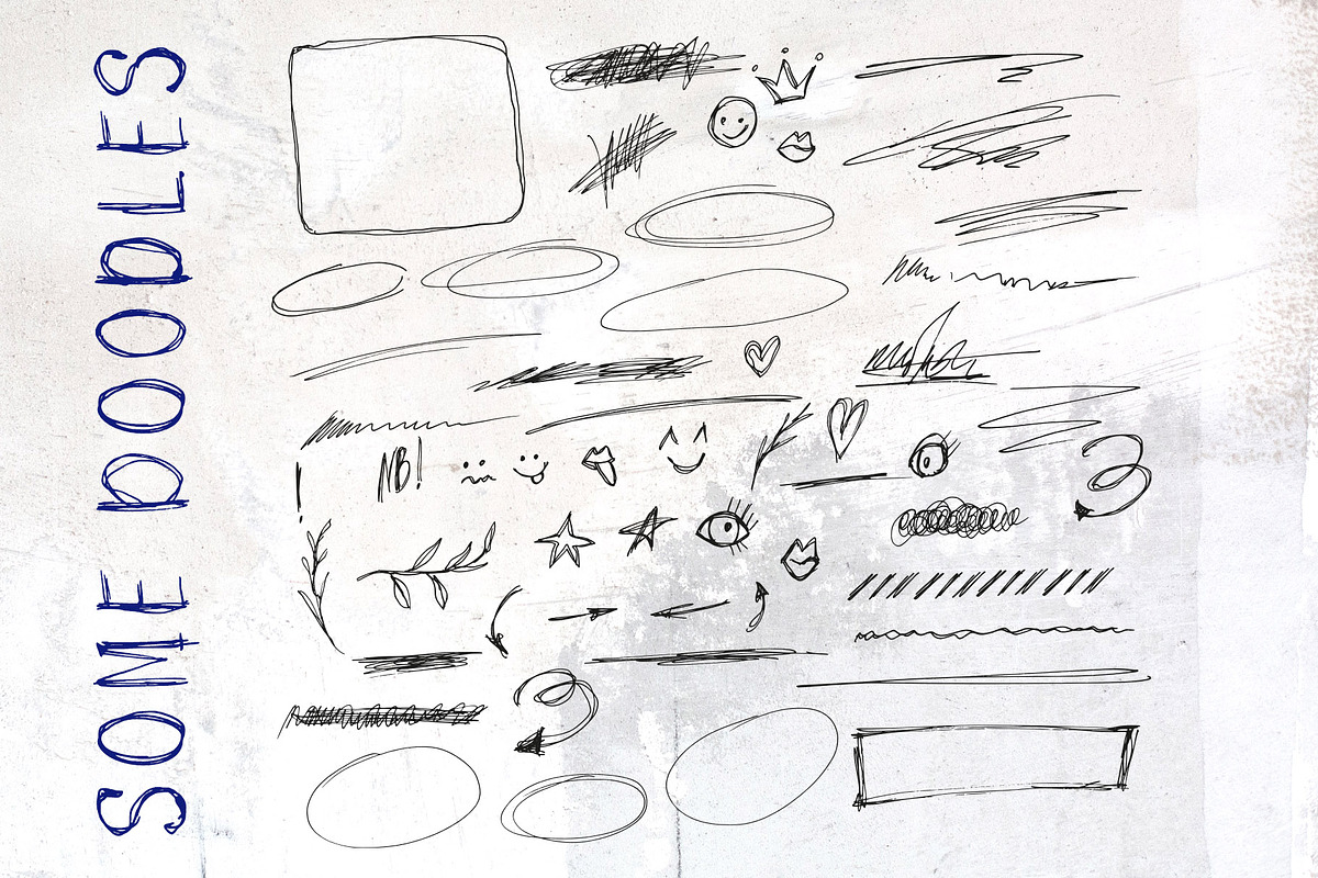 Crazy Jump scribble font handwritten