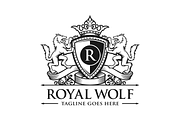 Royal Wolf Logo, a Branding & Logo Template by VectorCrow
