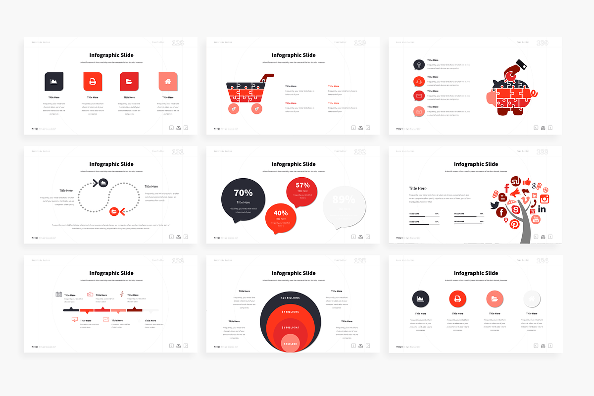 Hope White Powerpoint Template