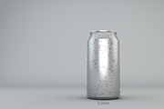 Beverage Cans in 3 Sizes, a Food & Drink 3D Model by 3DTreatment