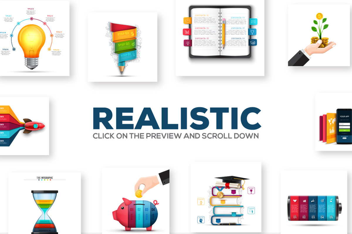 Infographic Mega Bundle, a Finance Illustration by Abert