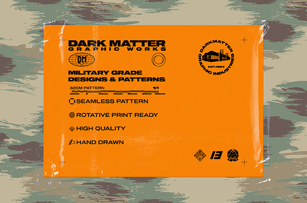 Seamless Camo Pattern | Graphic Patterns ~ Creative Market