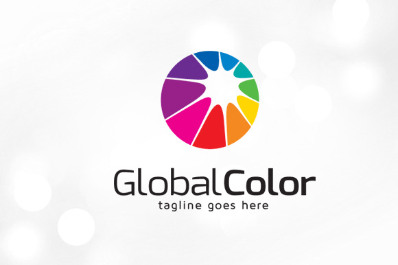 Global Color Logo Template, a Branding & Logo Template by gunaonedesign