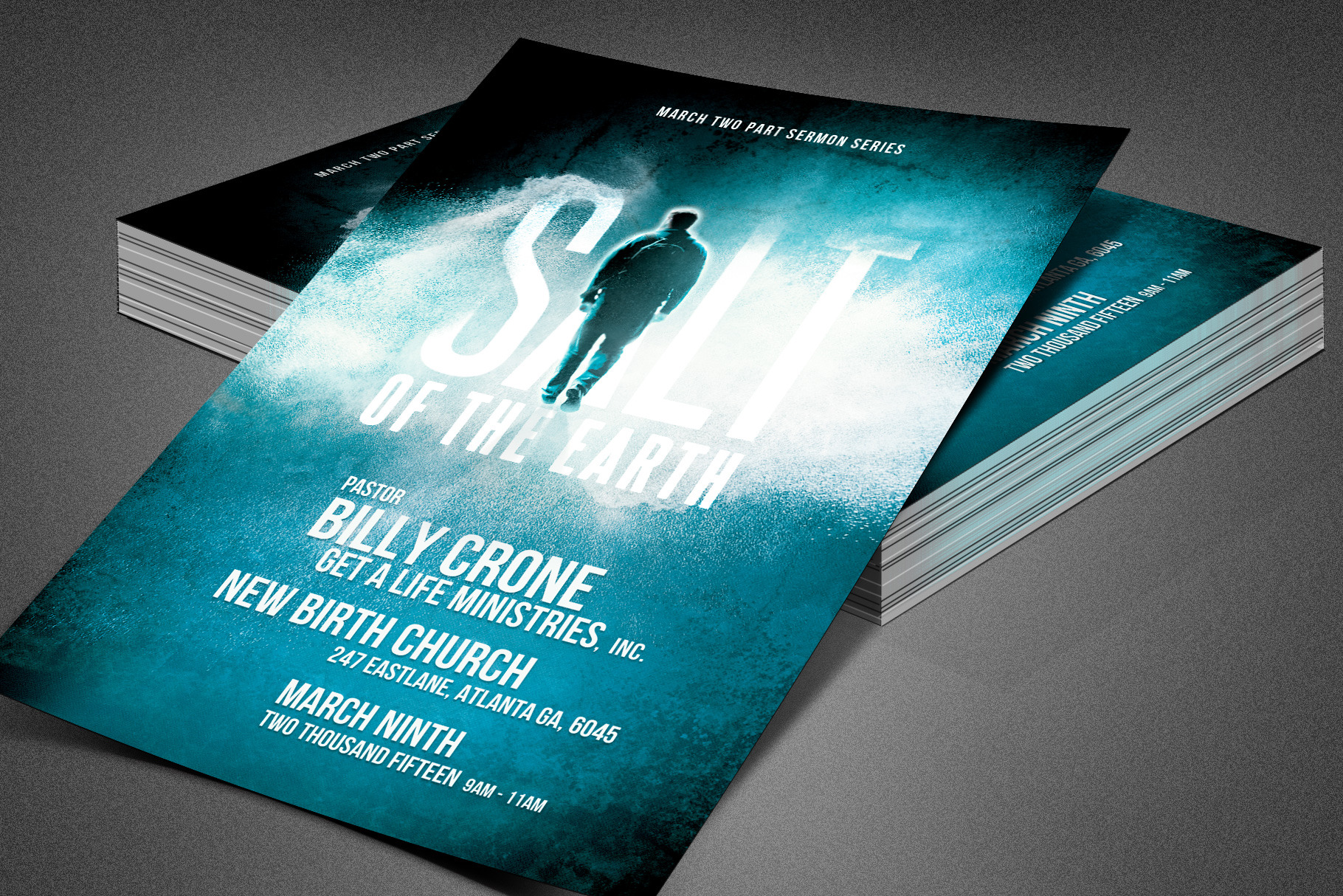 Salt Church Flyer Template, a Flyer Template by loswl