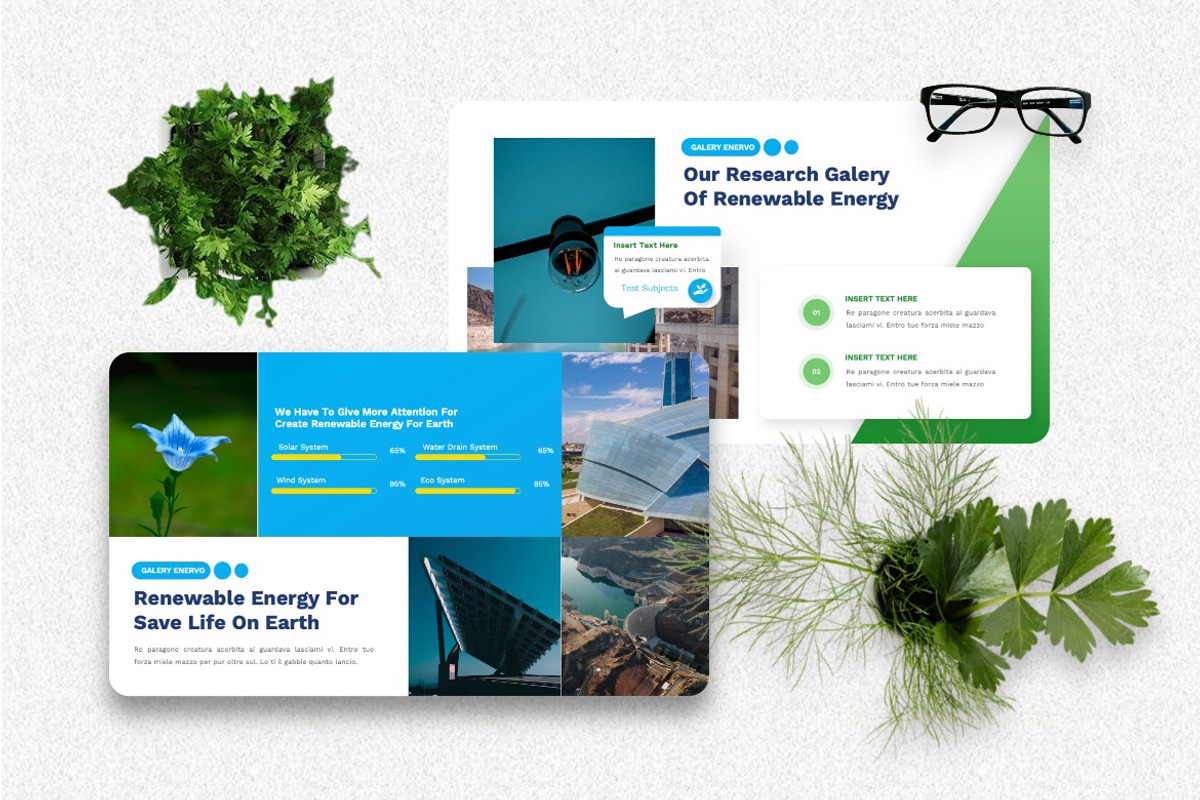 Enervo - Alternate Energy Keynote, a Presentation Template by Dhabee