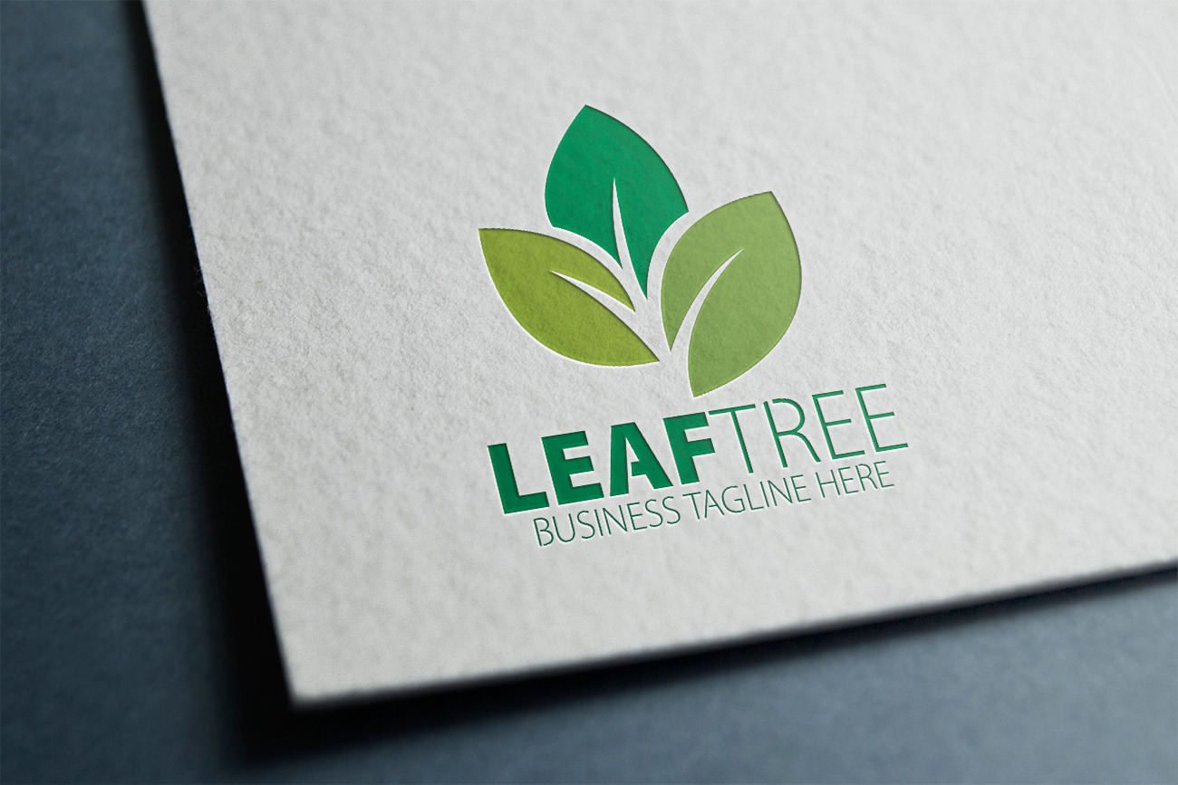 Leaf Tree Logo, a Branding & Logo Template by essegraphic