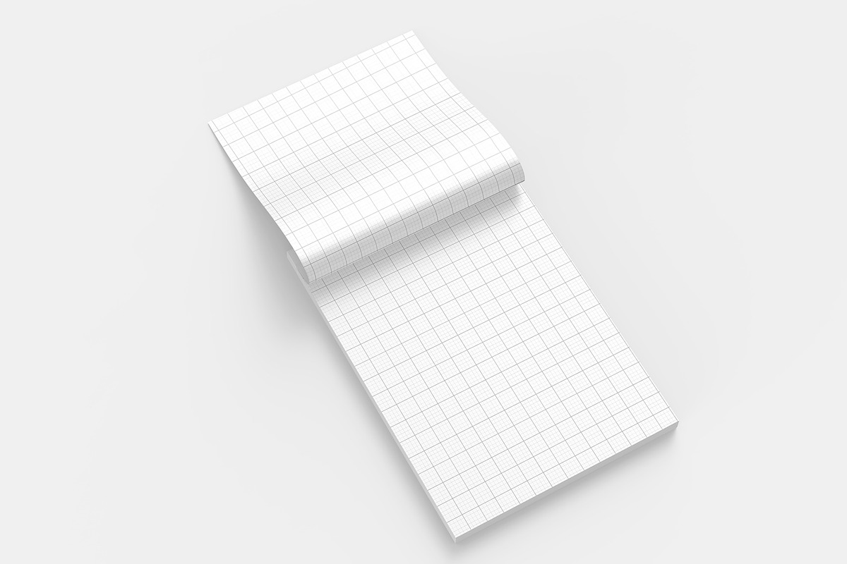 Notepad Planner Mockup PSD
