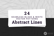 24 Abstract Line Patterns, a Pattern Graphic by Anne Elster Design