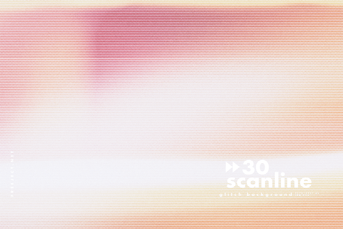 30 Scan lines Glitch Background, a Texture Graphic by freeject.net