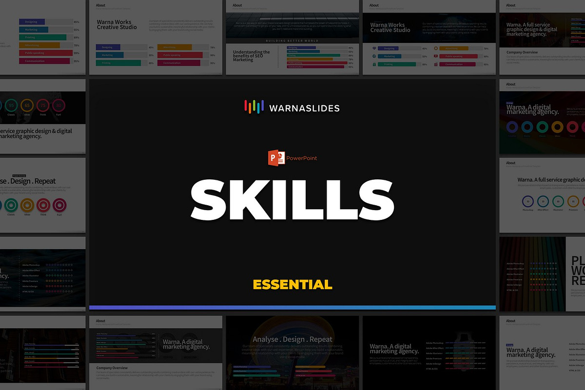 Skills & Expertise PowerPoint Template