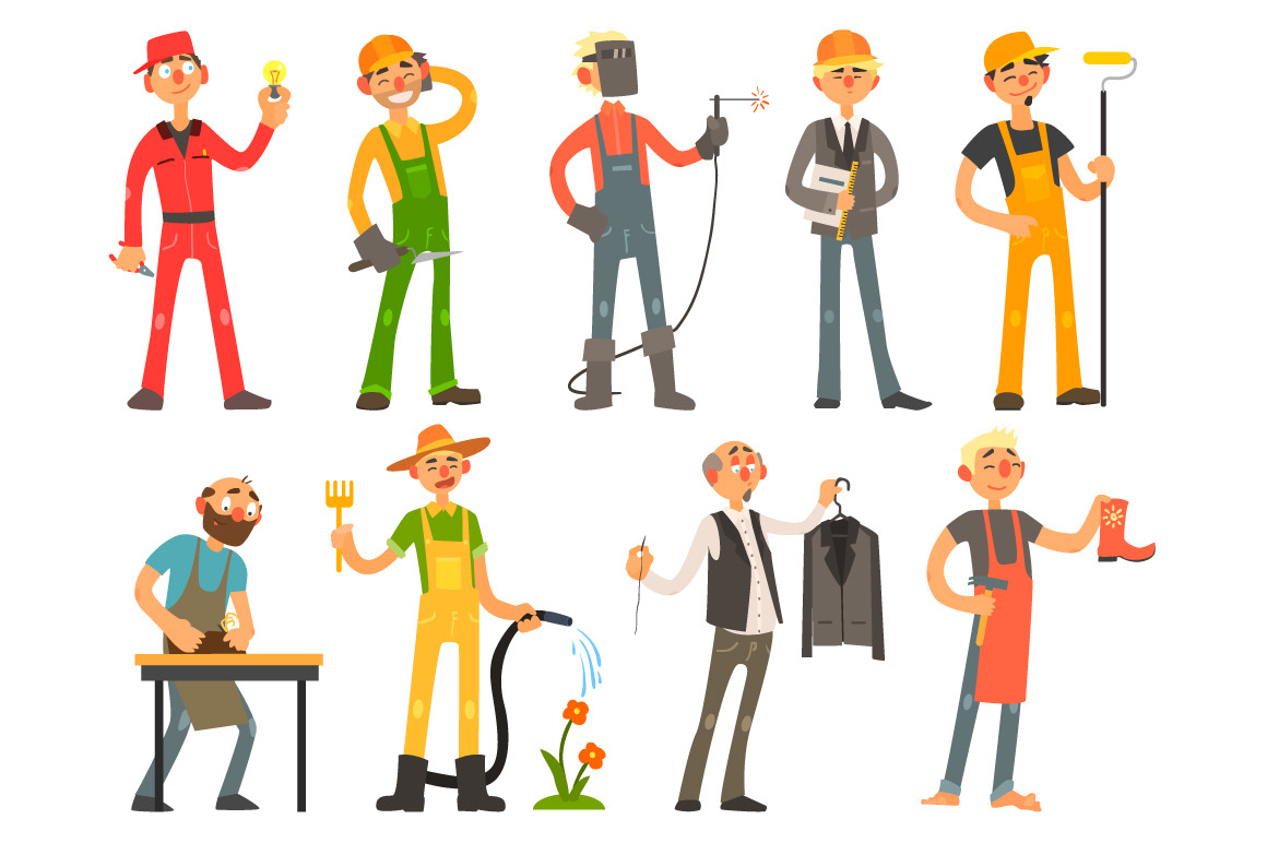 Men Profession, a Person Illustration by TopVectors