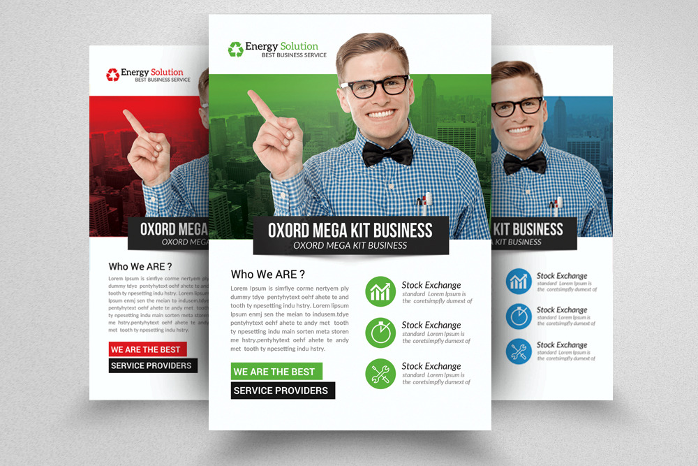 Business Executive Coach Flyer, a Flyer Template by Design Up