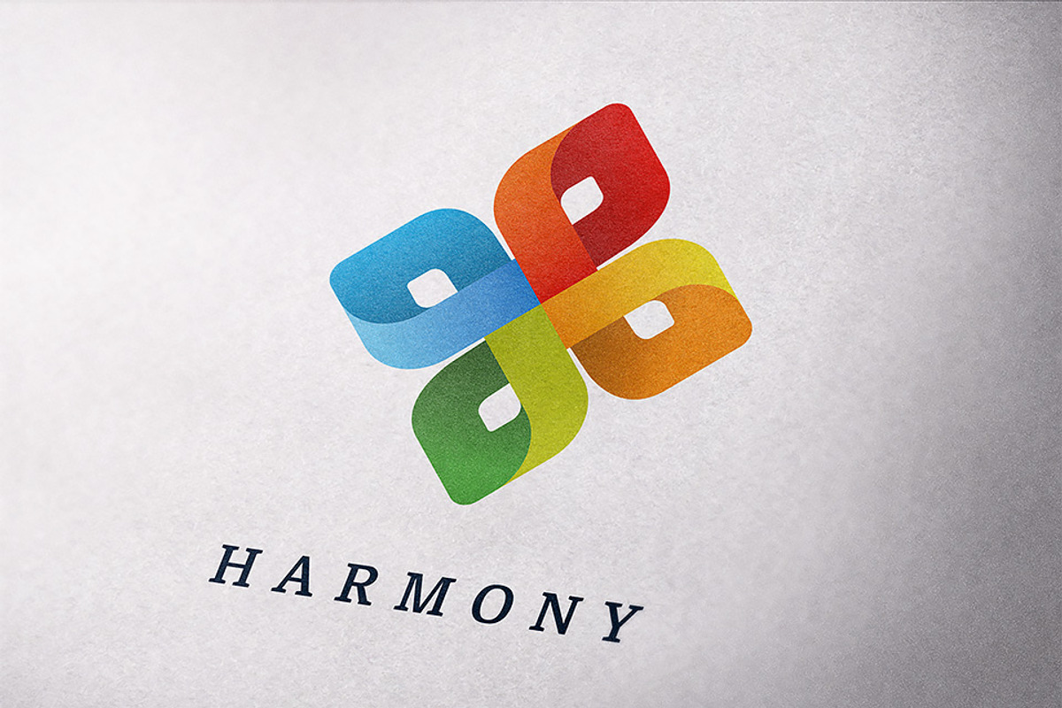 Harmony logo, a Branding & Logo Template by TintArt