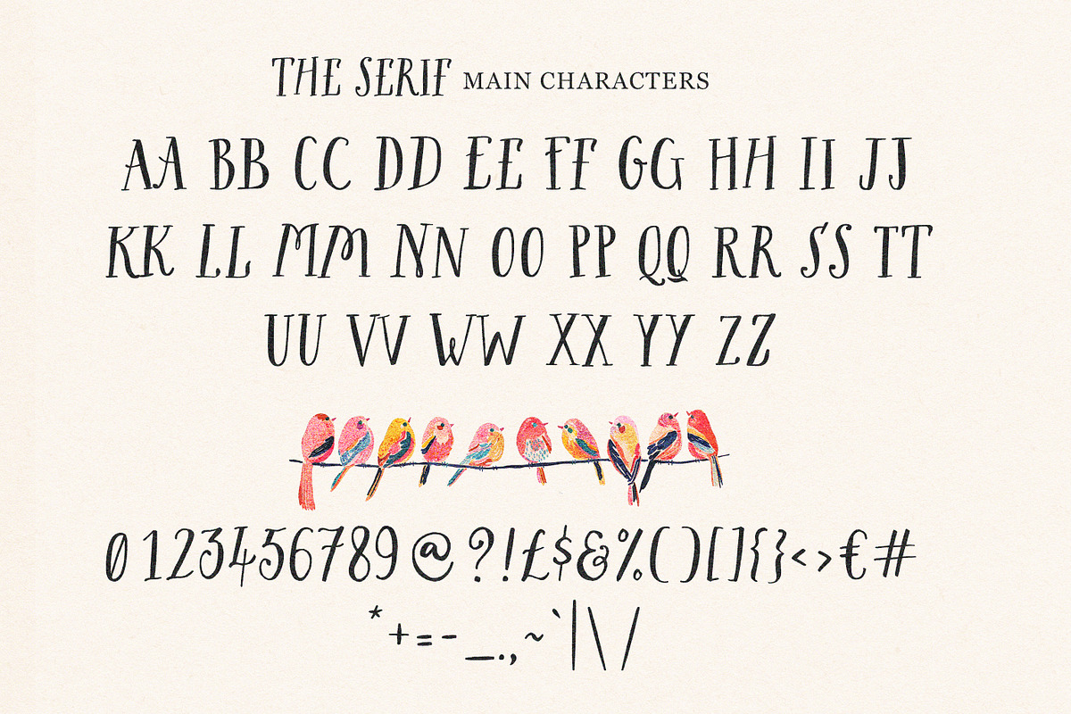 Secret Garden Font Duo Nicky Laatz
