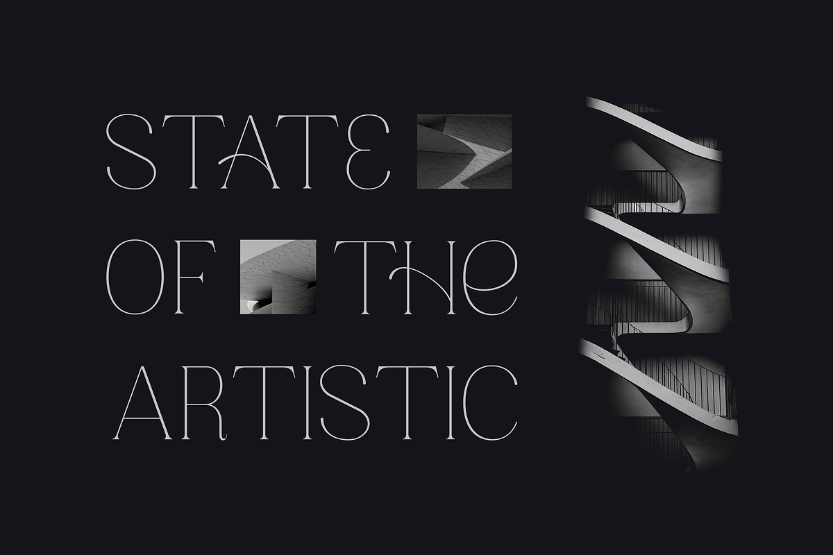 Consumer Type - elegant font family