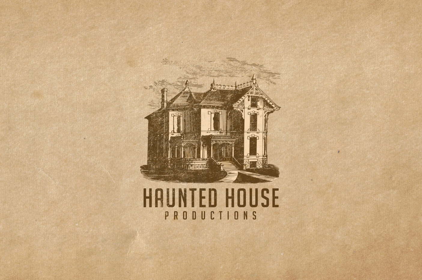Haunted House Logo, a Branding & Logo Template by BMACHINA Labs.