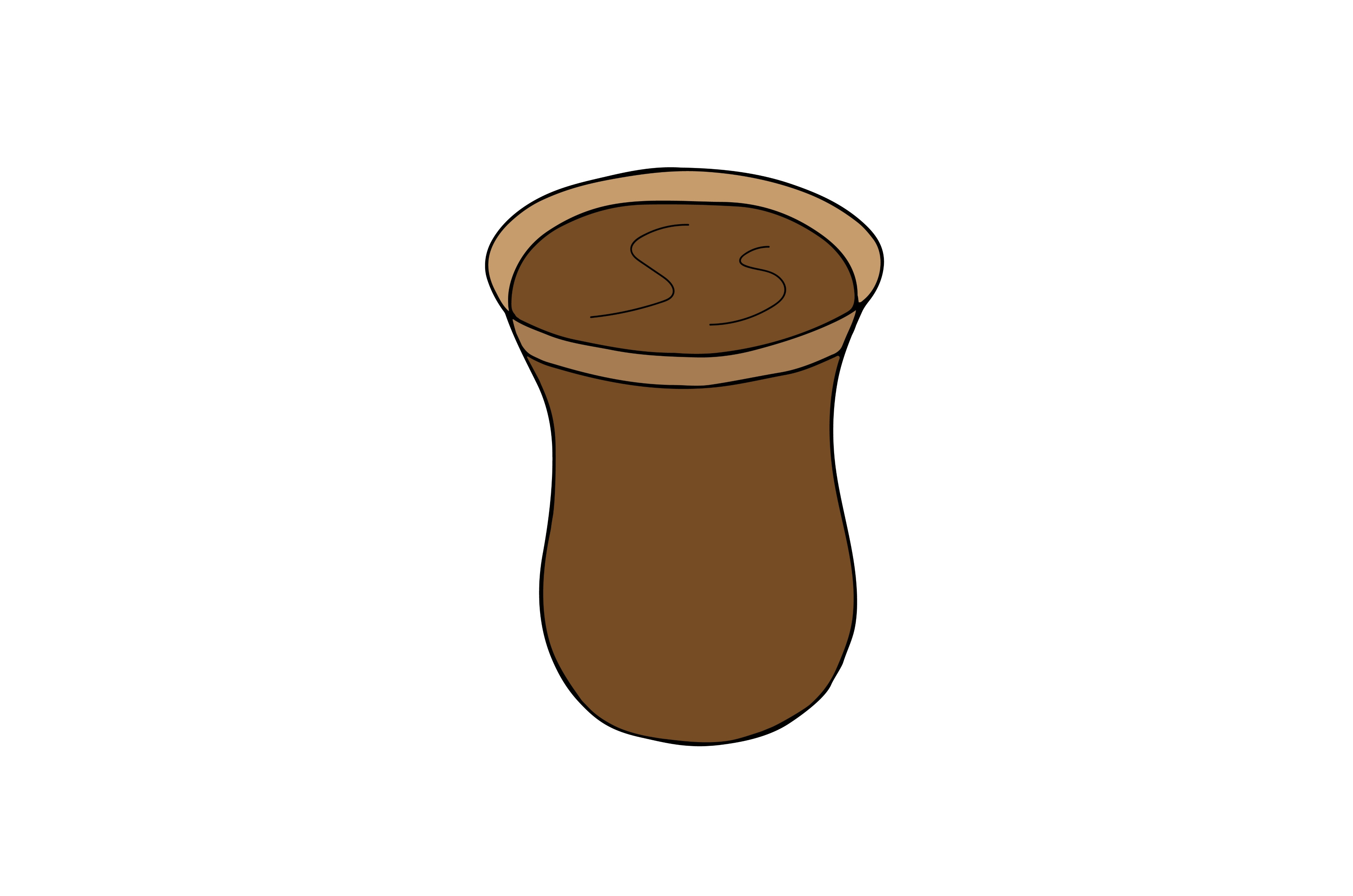 Brown hand drawing vector | Food Illustrations ~ Creative Market