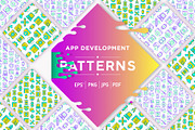 App Development Patterns Collection, a Pattern Graphic by Alex Blogoodf