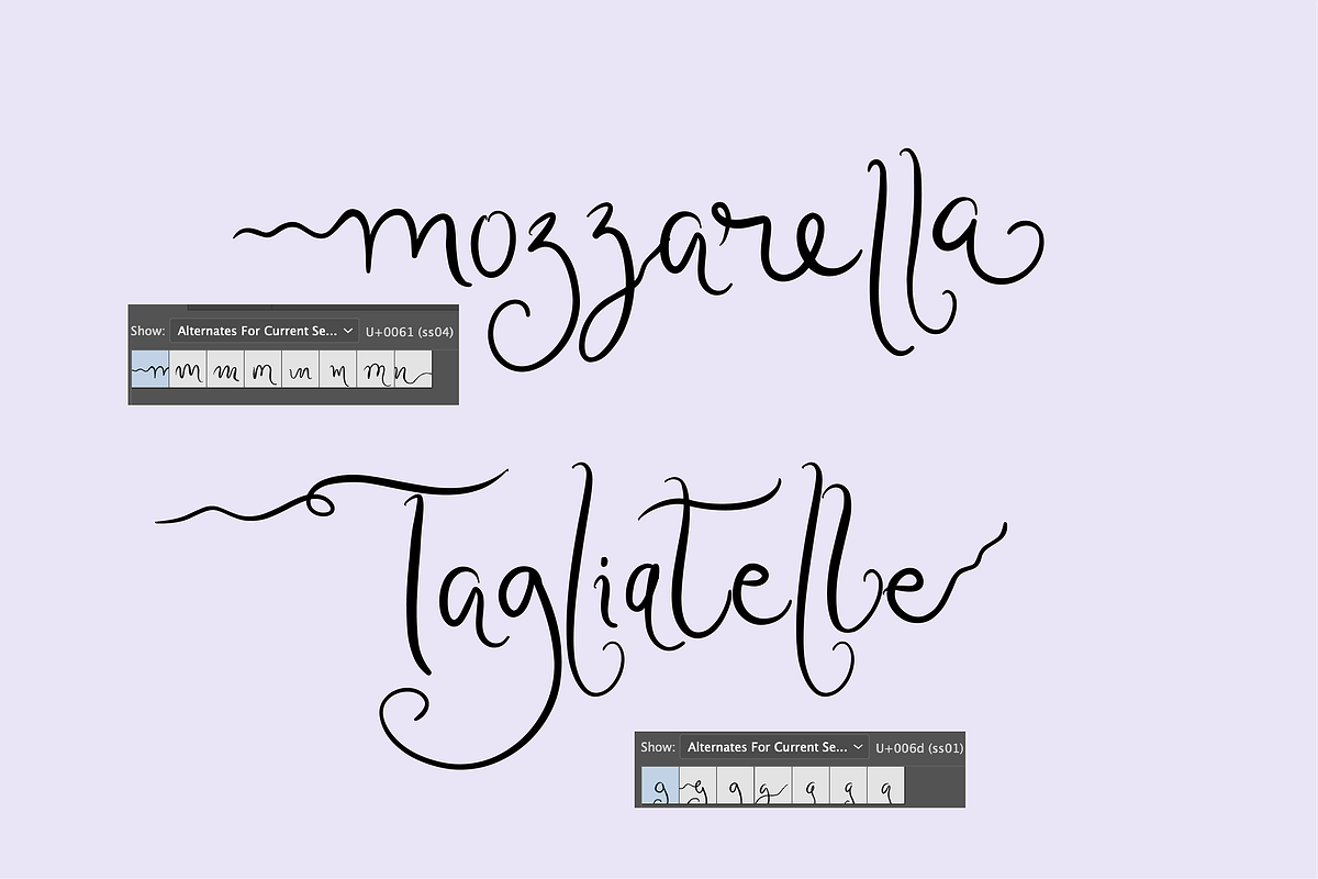 Letters from Madelyn - Script Font, a Handwritten Font by PeachCreme