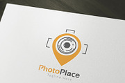 Photo Place Logo, a Branding & Logo Template by rotree_man