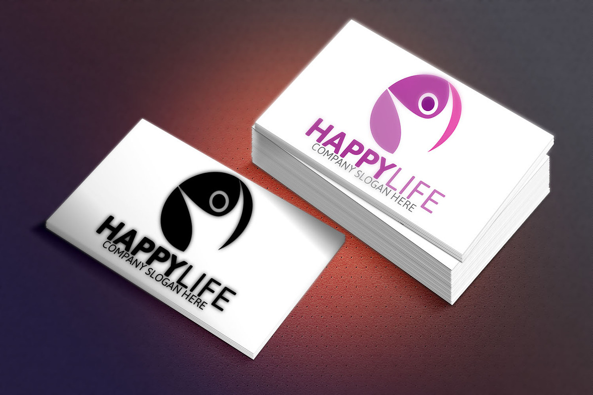 Happy Life Logo Discount % 25, a Branding & Logo Template by Josuf Media