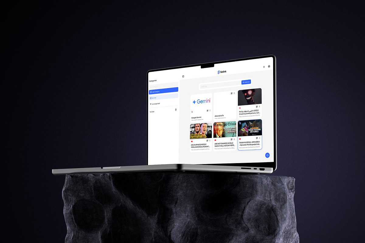 Selink - Link Manager UI Kit