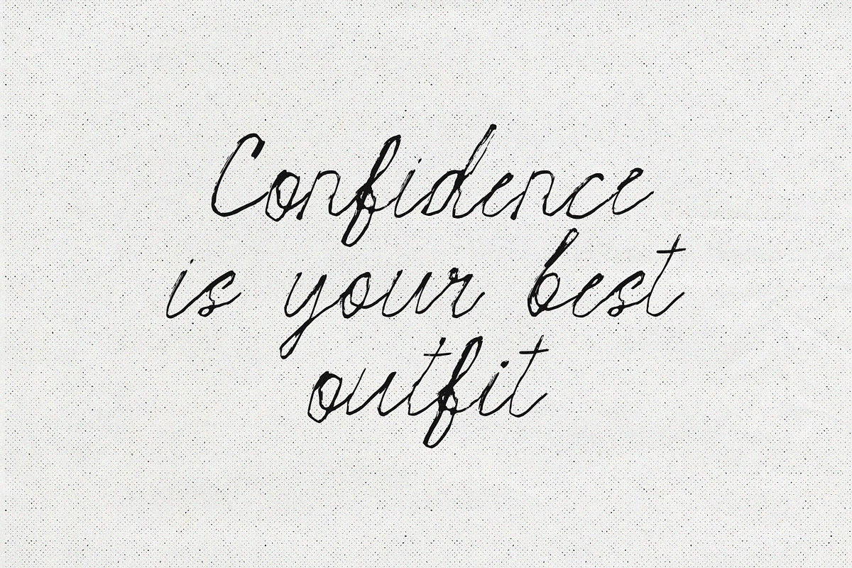 Red Strokes Bold Messy Script Font