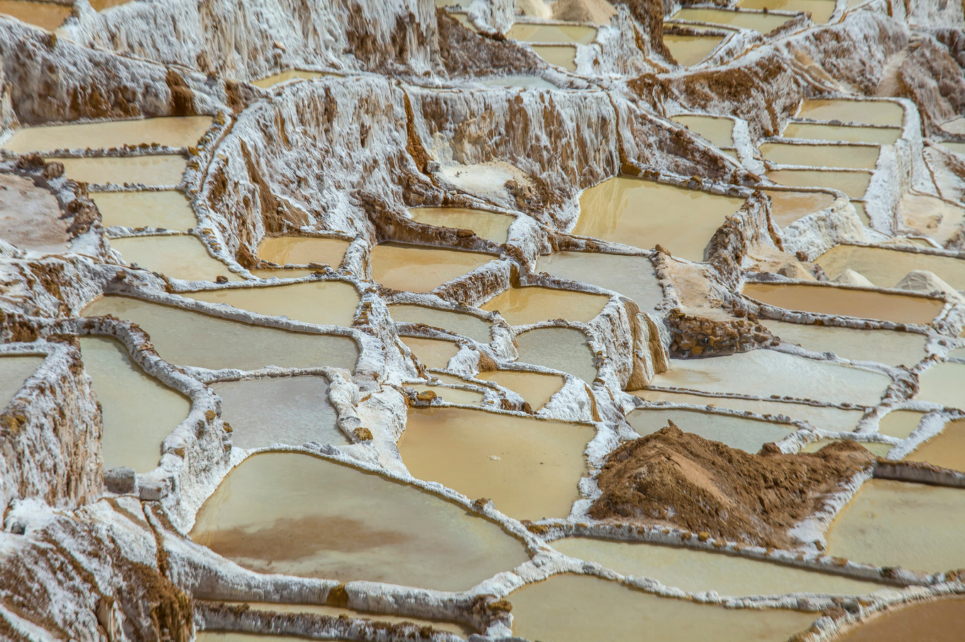 Salt manufacturing in the Andes, a Photo by Patricia Hofmeester