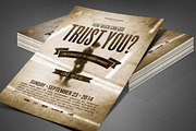 Trust Church Flyer Template | Flyer Templates ~ Creative Market