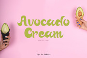 Avocado Cream, a Script Font by Tipo De Fábrica | Creative Market