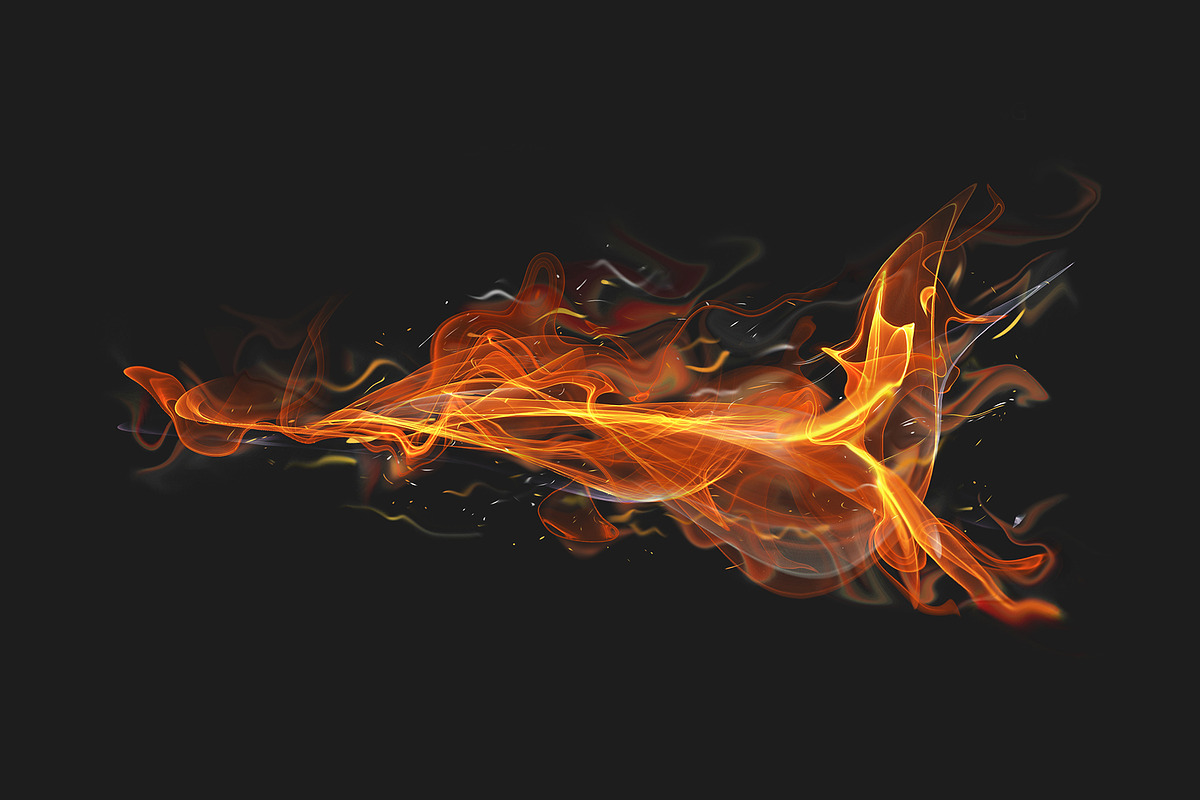 30 Realistic Fire Flames Design