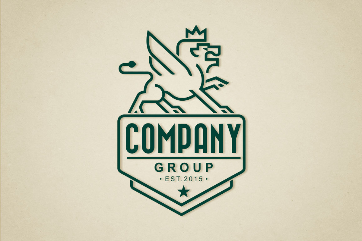 Elite Lion Logo, a Branding & Logo Template by g design