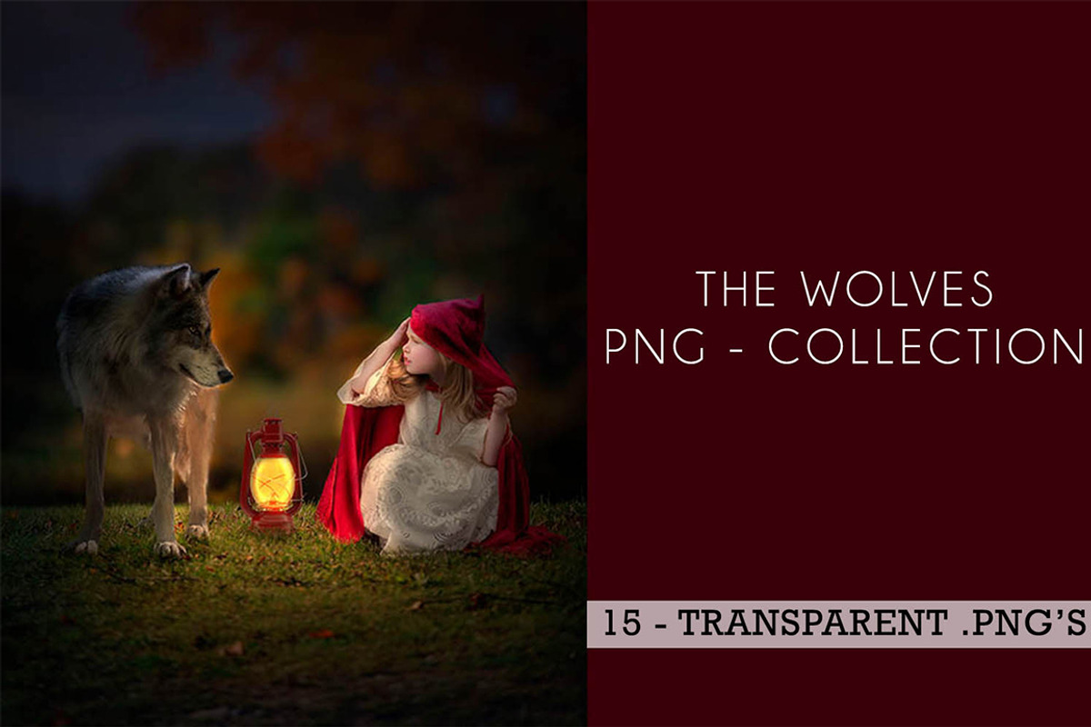 15 - PNG Wolves - Collection, an Object Graphic by DareToDream