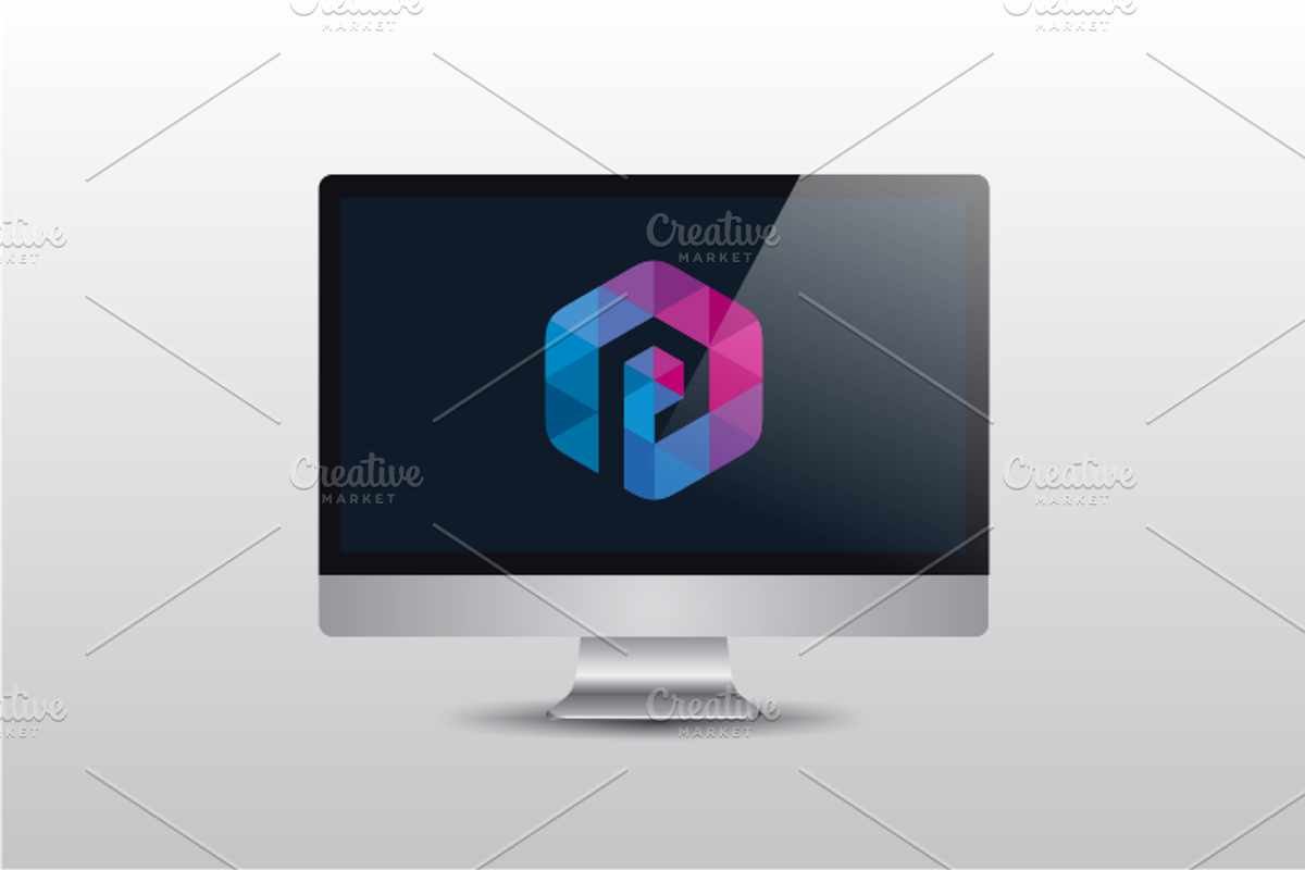 Power Cube - Letter P Logo, a Branding & Logo Template by yopie