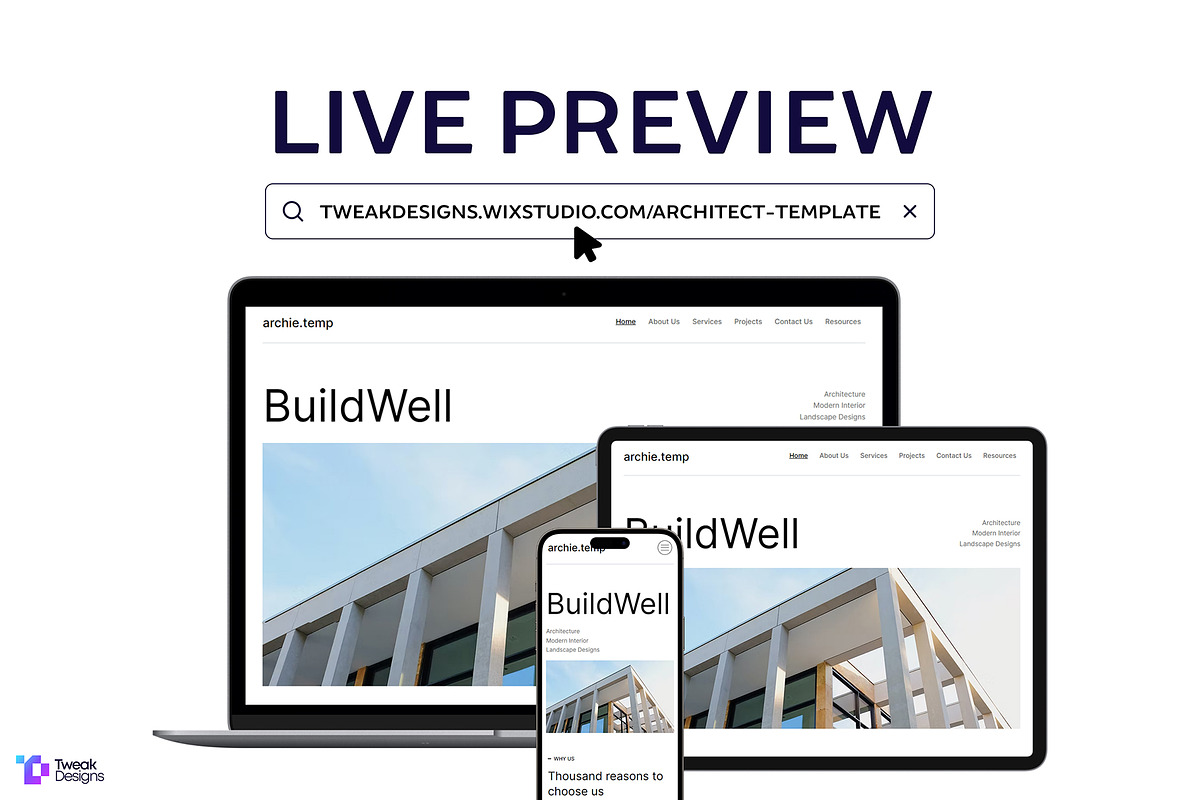 Archie - Architect Website Template