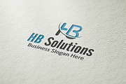 HB Solutions Logo, a Branding & Logo Template by BdThemes