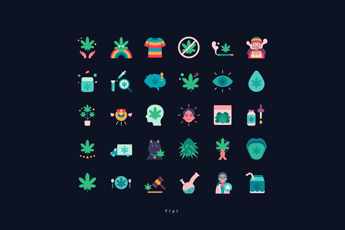 30 Icons - Cannabis, an Icon by Victoruler